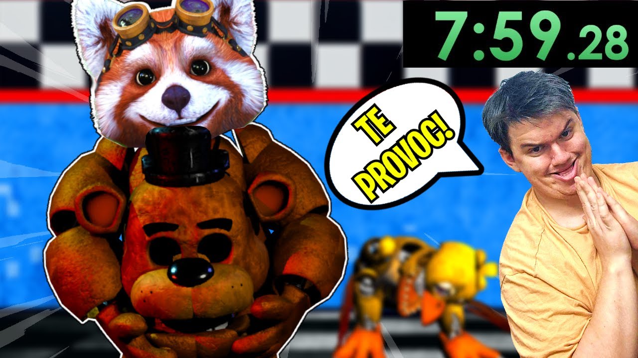 M-A PROVOCAT la SPEEDRUN FNAF 99% IMPOSIBIL si AM REUSIT - YouTube