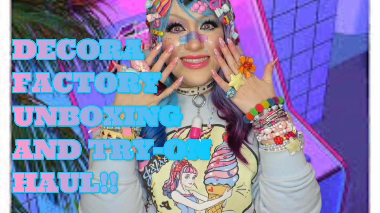 UNBOXING FROM THE DECORA FACTORY - TRY ON, LOOK BOOK - YouTube