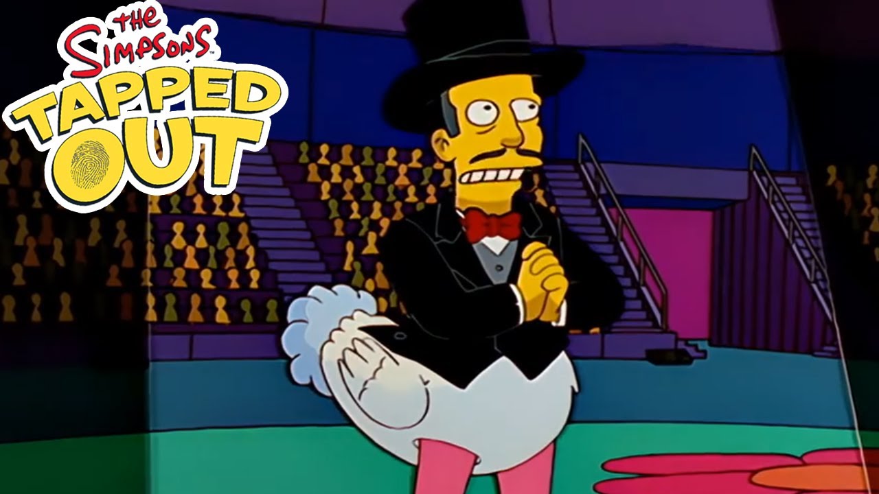 Cirque De Puree Ringmaster | The Simpsons: Tapped Out | Cirque du ...