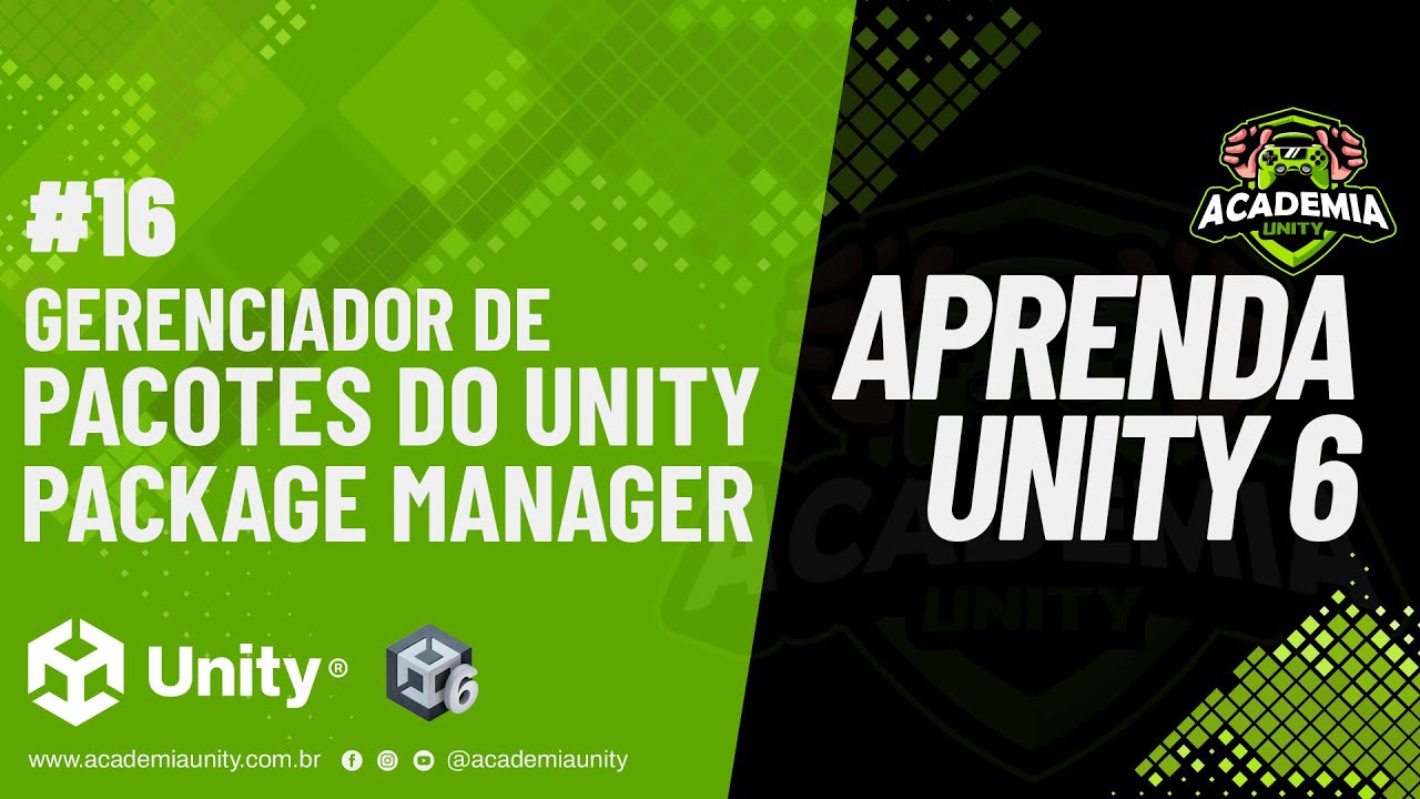 Aprenda Unity 6 - Gerenciador de Pacotes do Unity 6 ( Package Manager ...