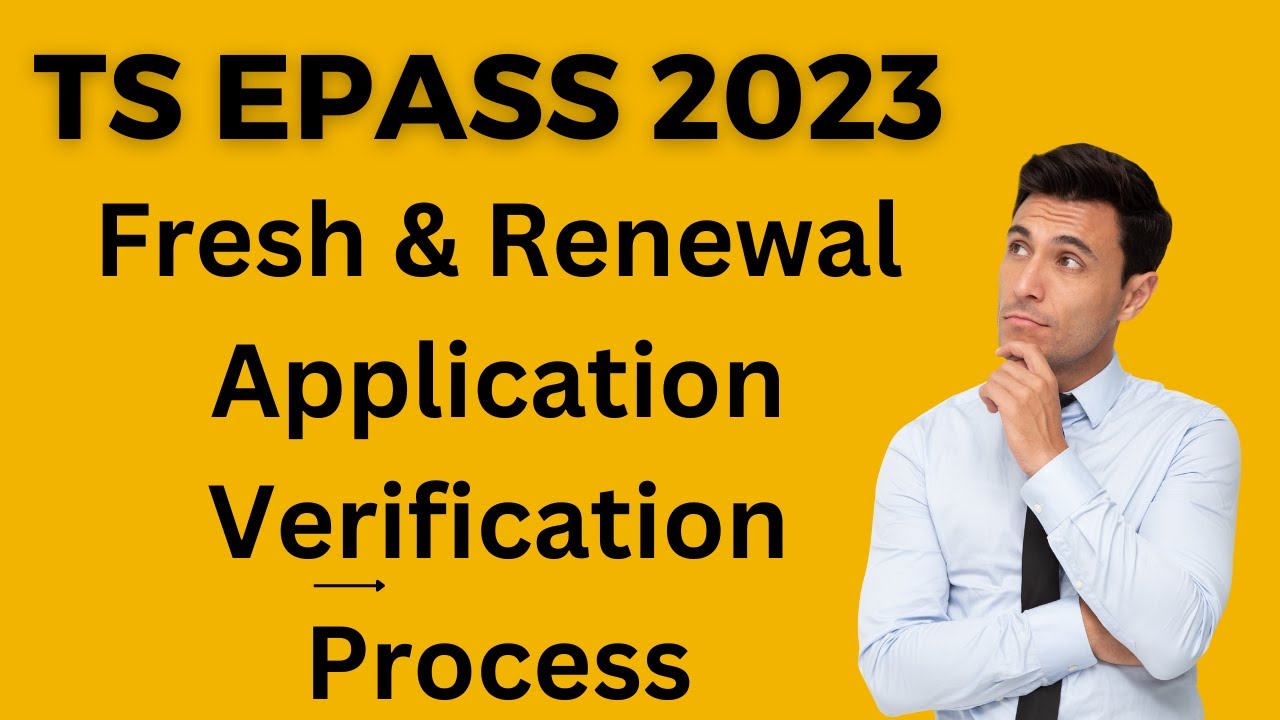 Ts Epass 2023 Scholarships Fresh And Renewal Application Verification