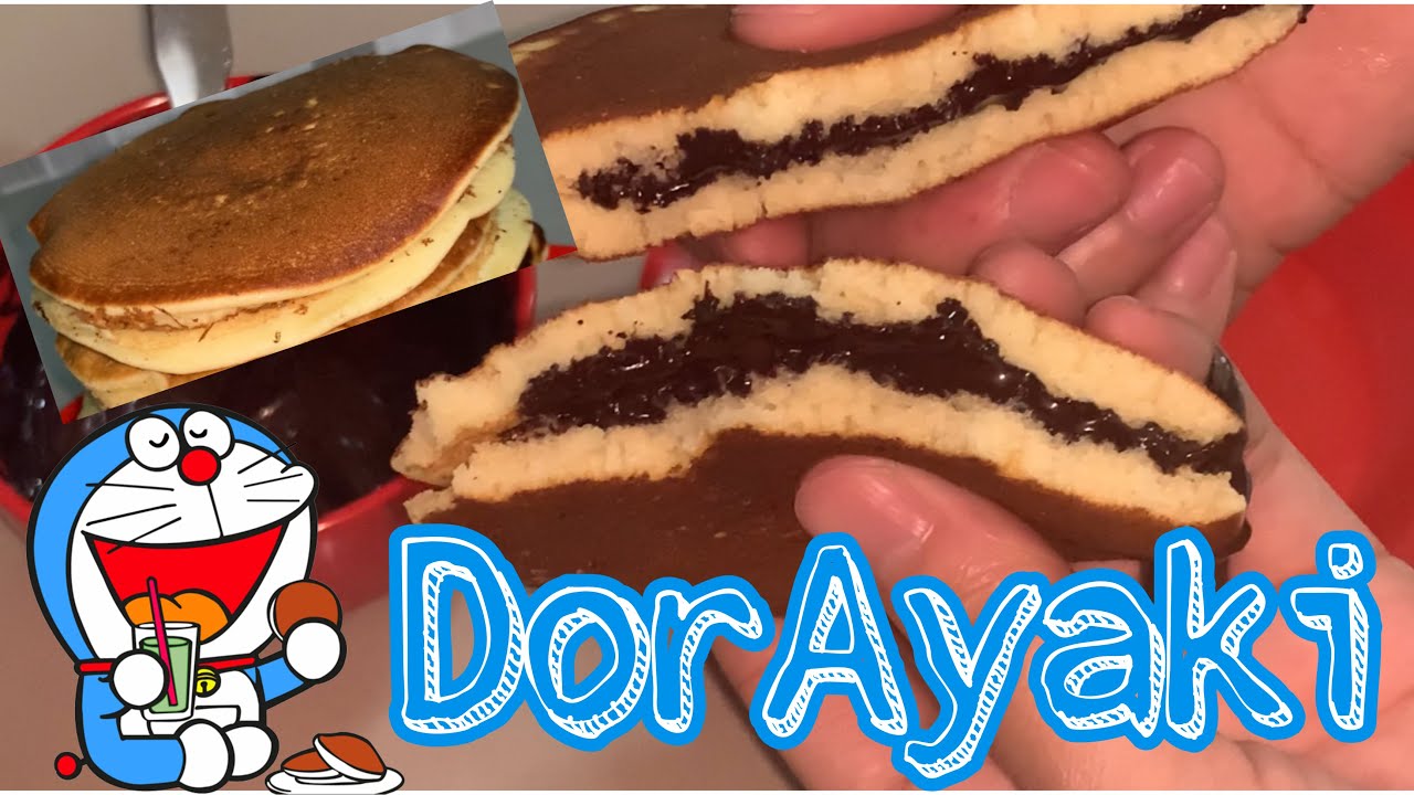 Resep dan cara membuat dorayaki(pancake) coklat lumer jamin enak dan ...