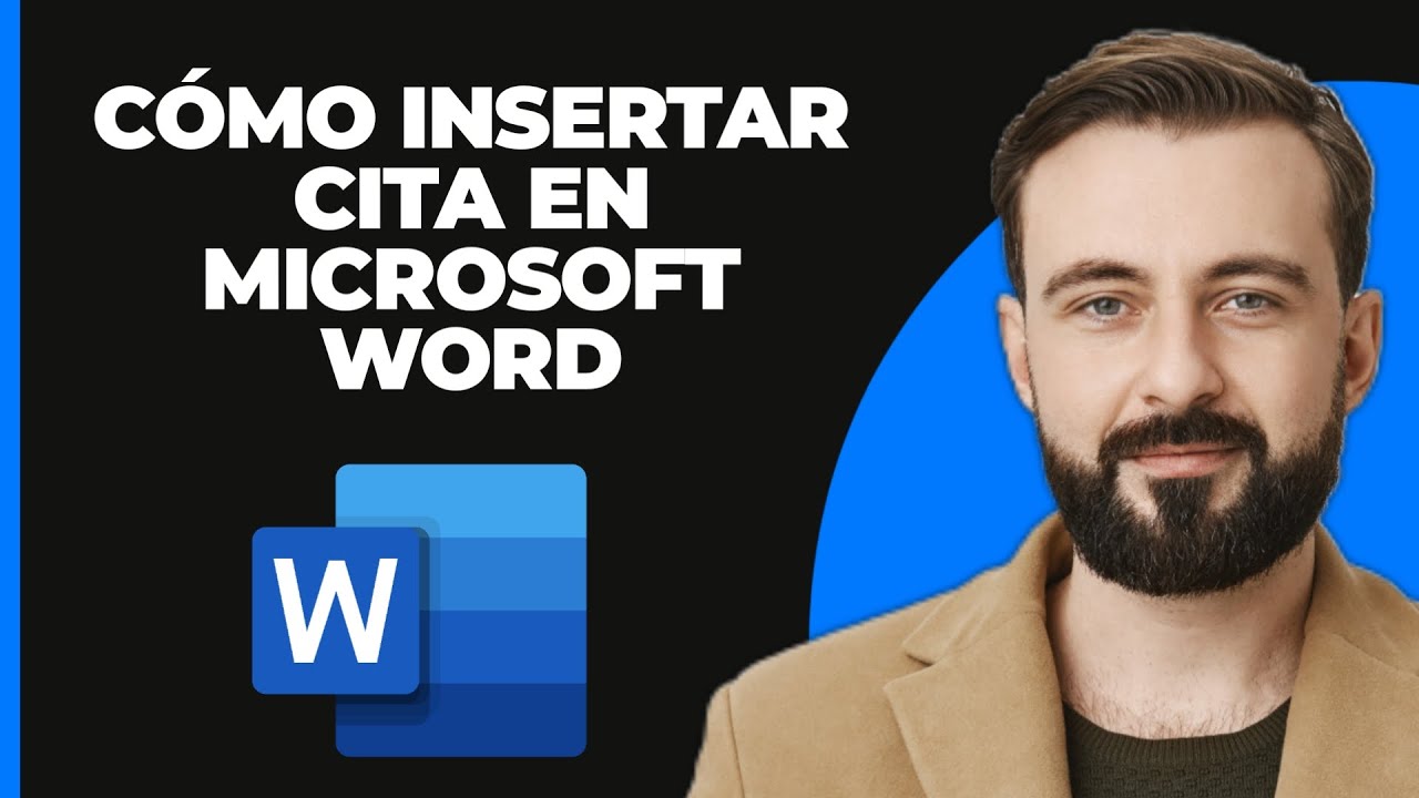 Cómo Insertar Una Cita En Microsoft Word | Guía Paso A Paso - Tutorial ...