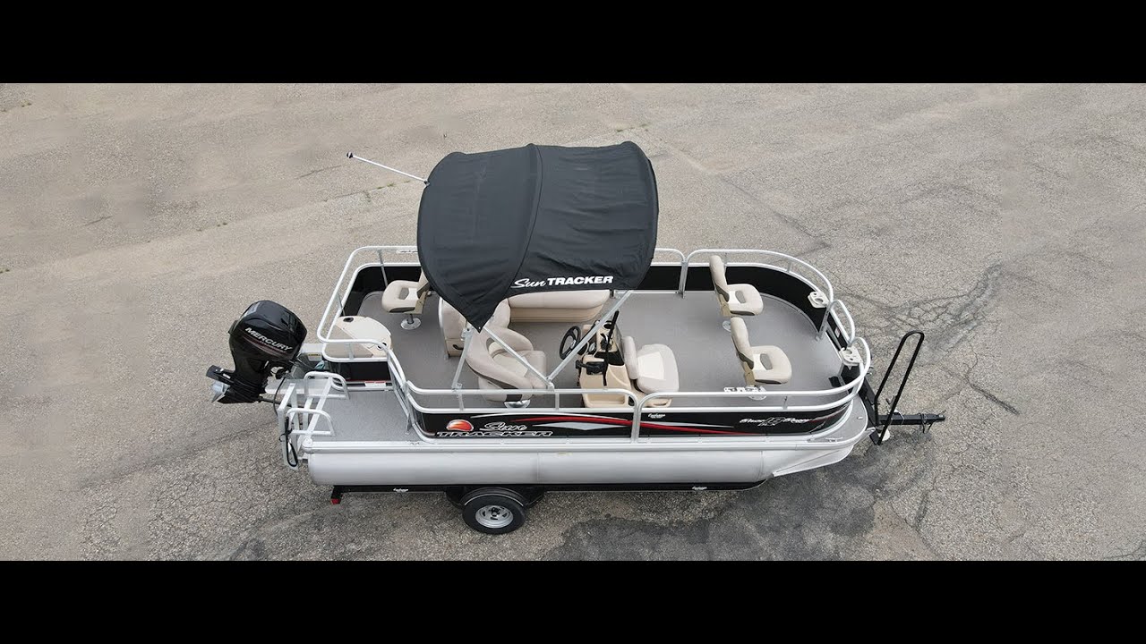 2016 SunTracker Bass Buggy 18 DLX with Mercury 40 ELPT FourStroke ...