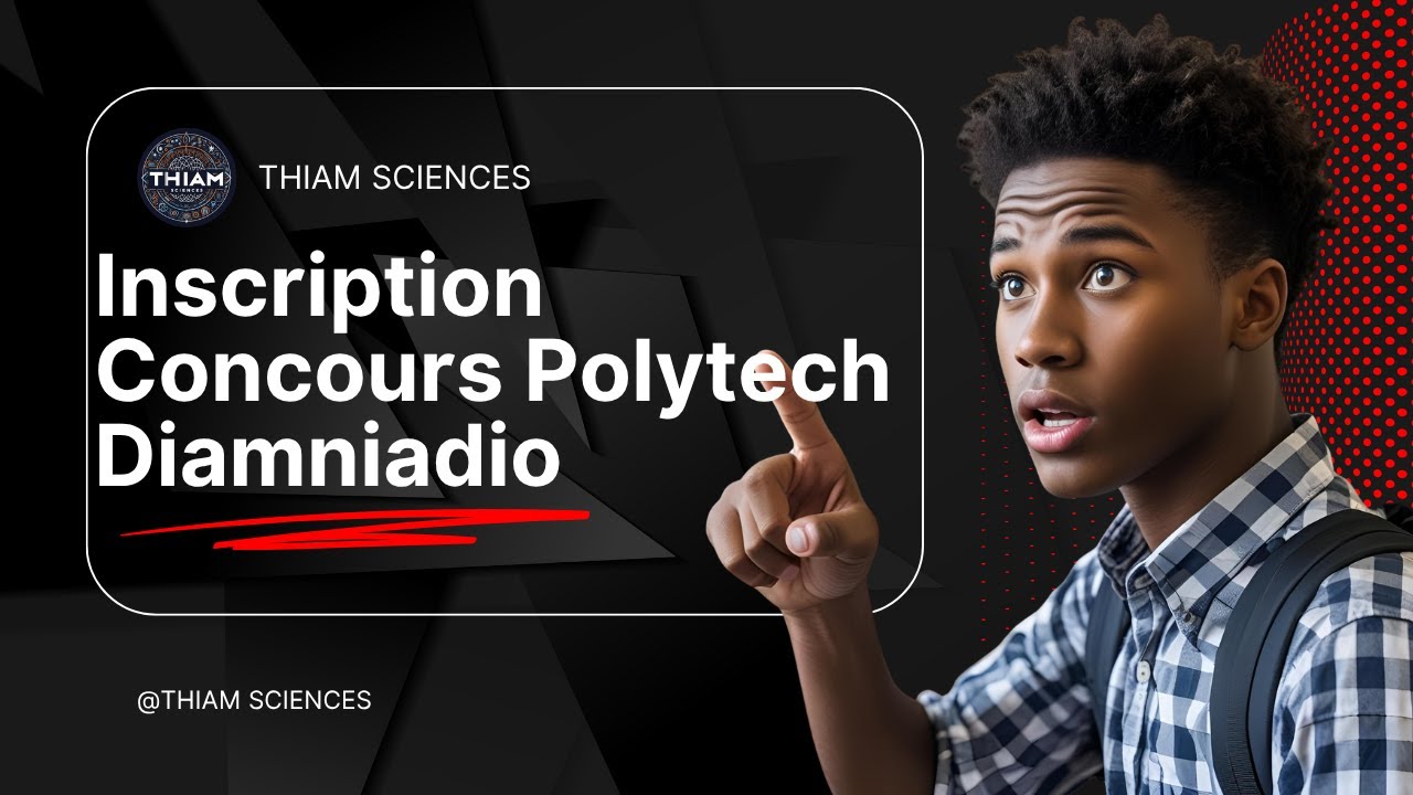 Comment bien t’inscrire au concours Polytech Diamniadio – Étapes simples et rapides - YouTube