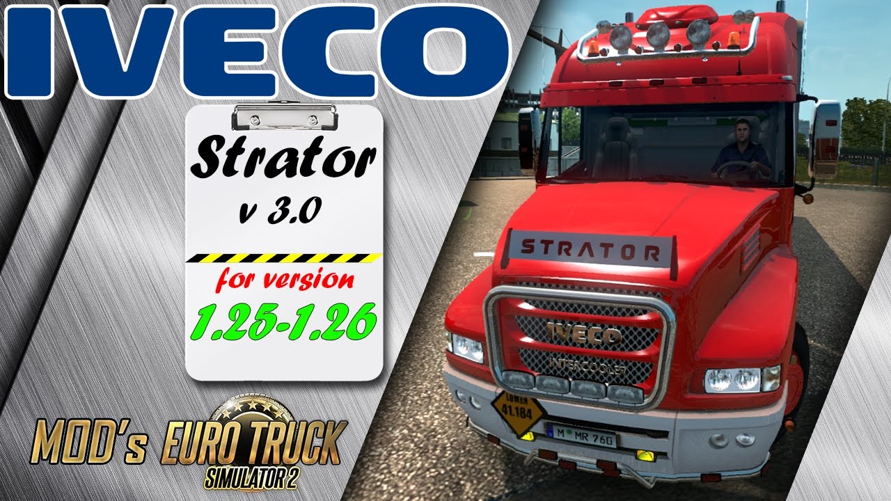 IVECO STRATOR for [1.25-1.26] Free download ETS2 (Euro Truck Simulator ...