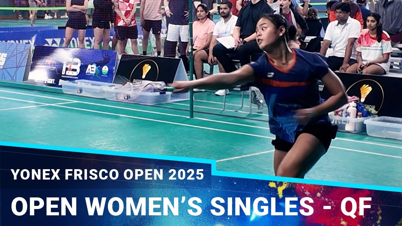 Yonex Frisco Open 2025 | Open WS | QF | Micah Cruz vs Fitriani - YouTube