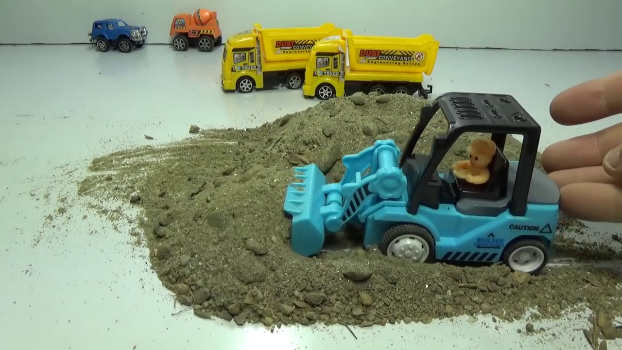 trucks at work | trucks toy | car toy | kid toy - YouTube