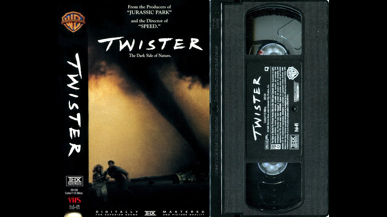 Opening to Twister (US VHS; 1996) - YouTube