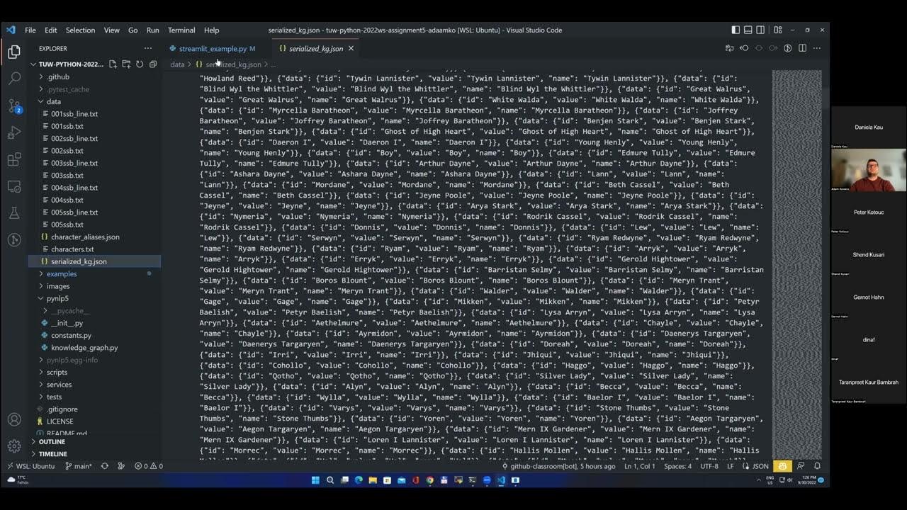 TUW Programming in Python 2022WS - Lab5 - System Demonstration - YouTube