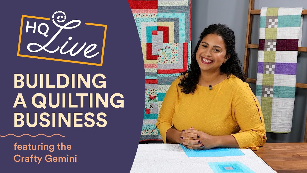 Studio Spotlight - Building a Quilting Business (featuring the Crafty ...