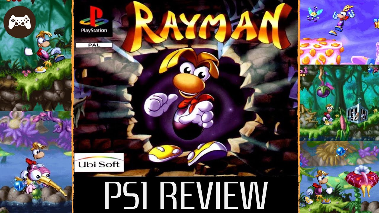 Rayman PS1 Review - Rayman PS1 - Rayman PSX Gameplay - YouTube