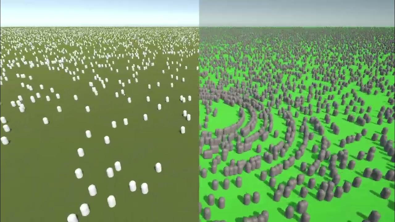 Unity ECS / GameObject COMPARISON [ECS 1.0] - YouTube