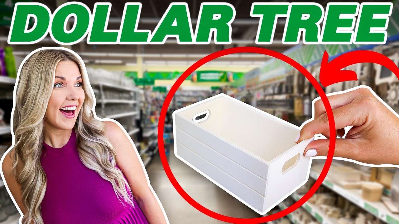 You'll never ignore these DOLLAR TREE wood boxes again! - YouTube