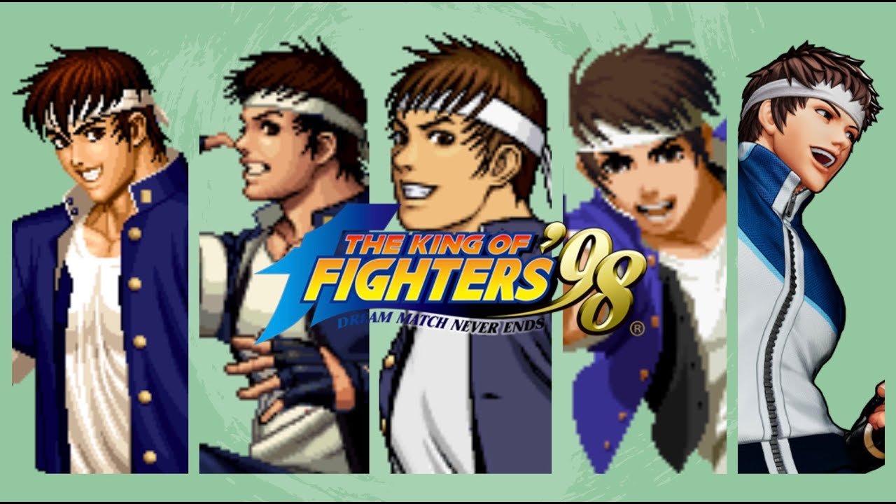 KOF Evolution of Shingo Winner Pose 拳皇真吾胜利姿势进化 - YouTube