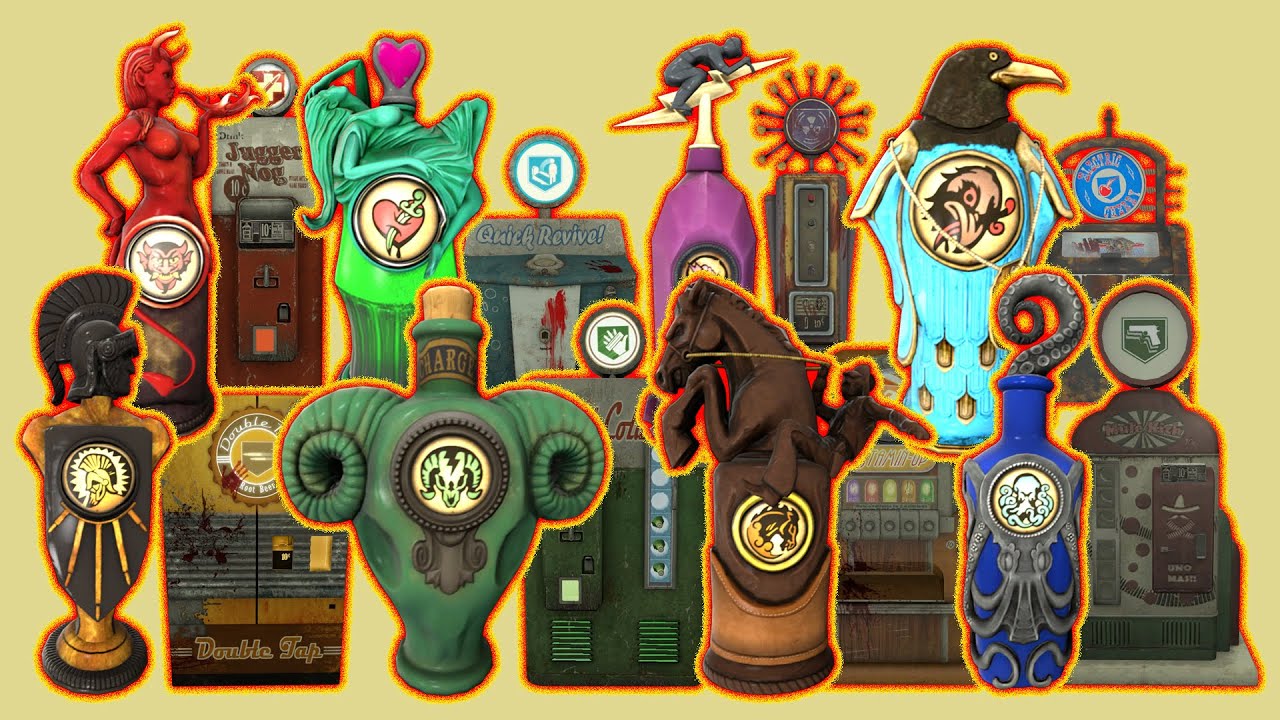 BioShock Zombies Every Perk Jingle/Gameplay - YouTube