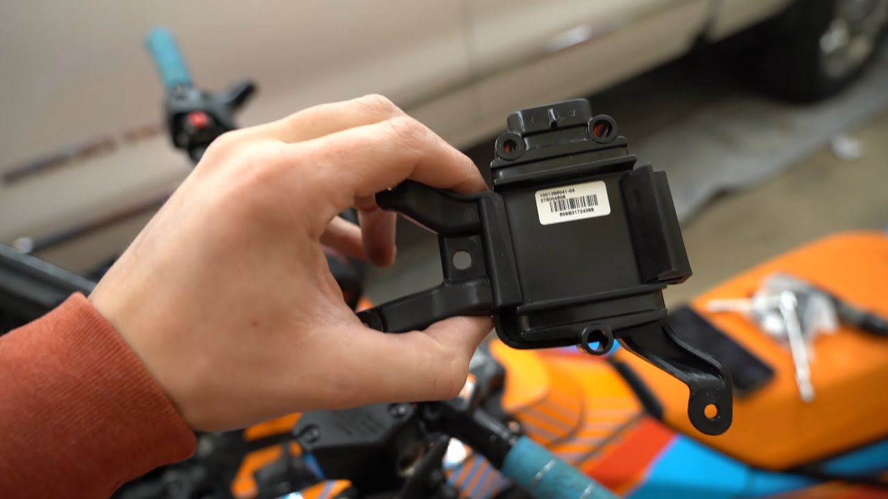 Skidoo GPS Module Install - YouTube