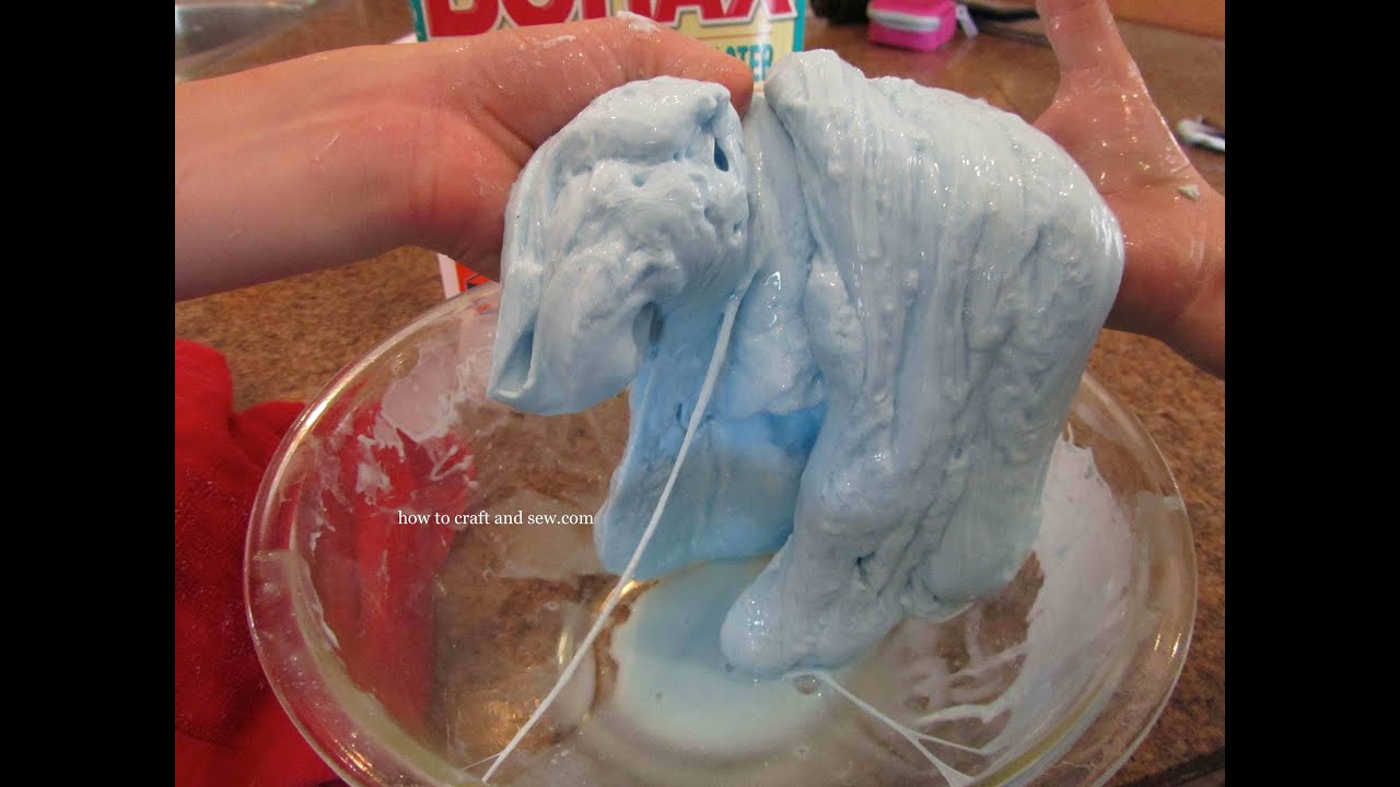 How To Make Flubber - YouTube
