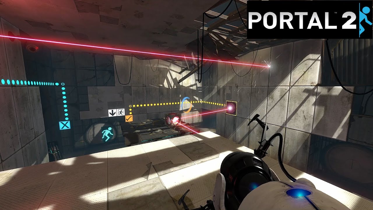 Portal 2: Lasers and Faith Plates - YouTube