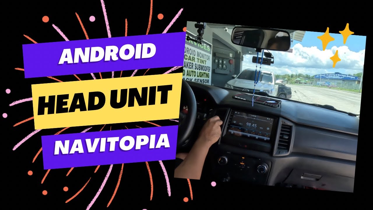 NAVITOPIA ANDROID HU ON MY FORD RANGER - YouTube
