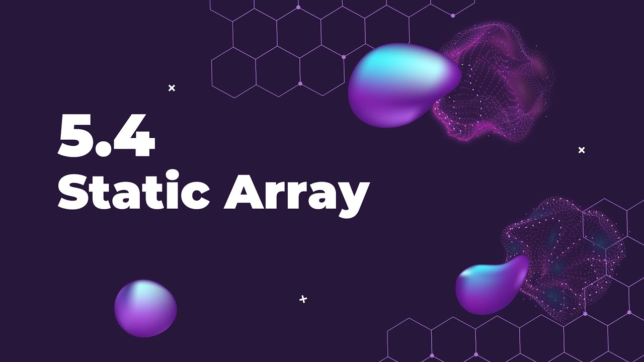 5.4 Static Array Part 5 - YouTube