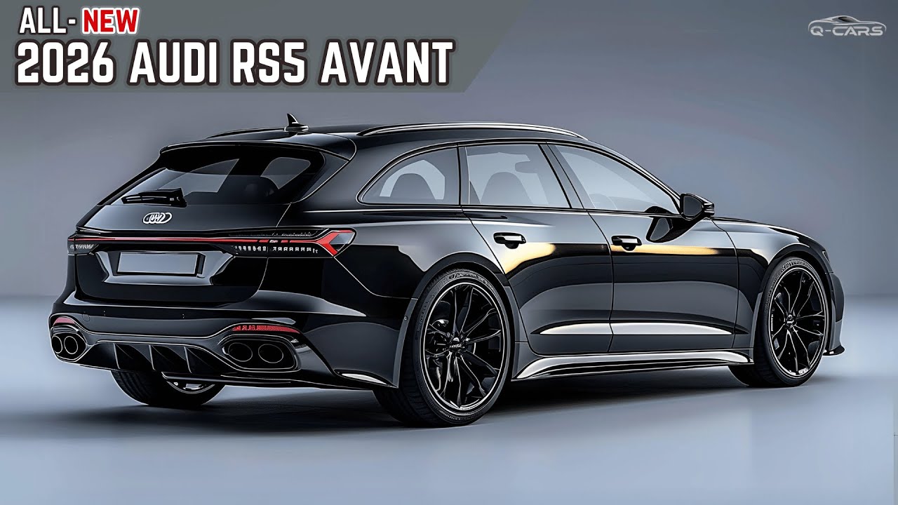 New !! 2026 Audi RS5 Avant Unveiled - Ideal For Families And Speed ...