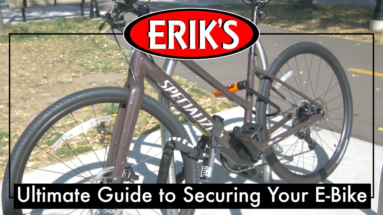 How to Lock Your E-Bike: ERIK'S Ultimate Guide for E-Bike Security - YouTube