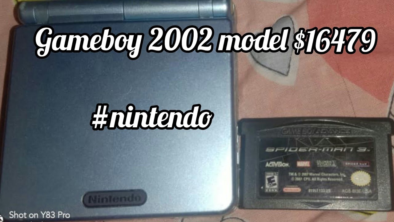 Game boy sp #nintendo 2002 model 😎 $16479 at now - YouTube