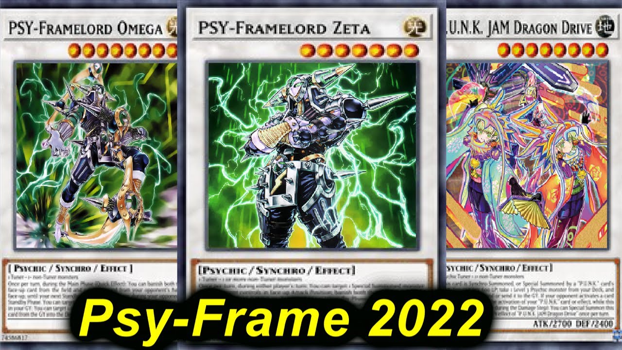【YGOPRO】PSY-FRAME 2022 - NEW TECH - YouTube