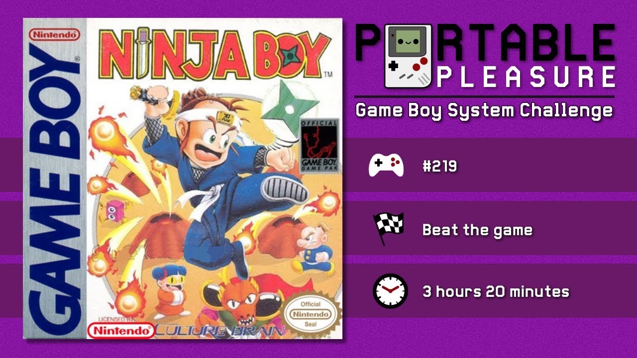 Ninja Boy | Game 219 | Portable Pleasure - YouTube