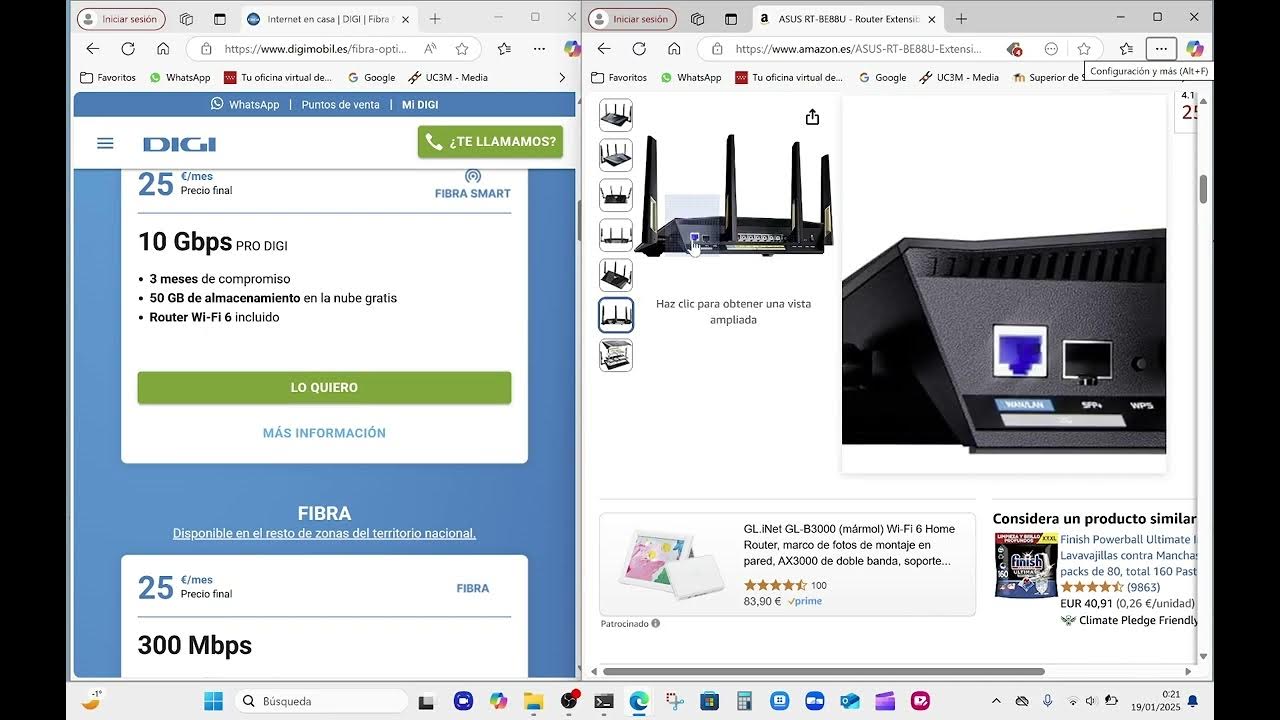 Router y Fibra a 10 GB. Prof. Ingeniero Informático Eduardo Rojo Sánchez - YouTube