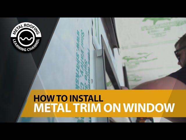 Metal Siding Window Trim