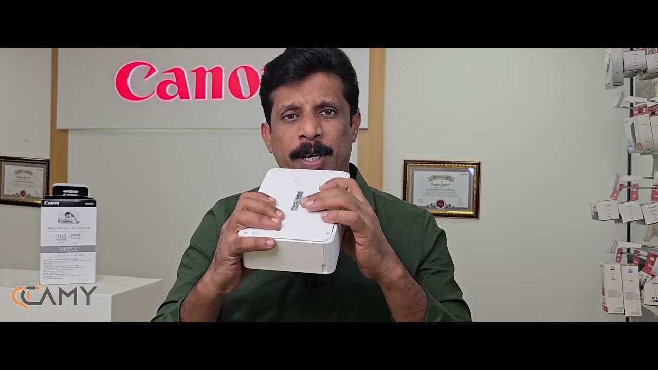 Canon SELPHY CP1500 Wireless Compact Photo Printer - YouTube