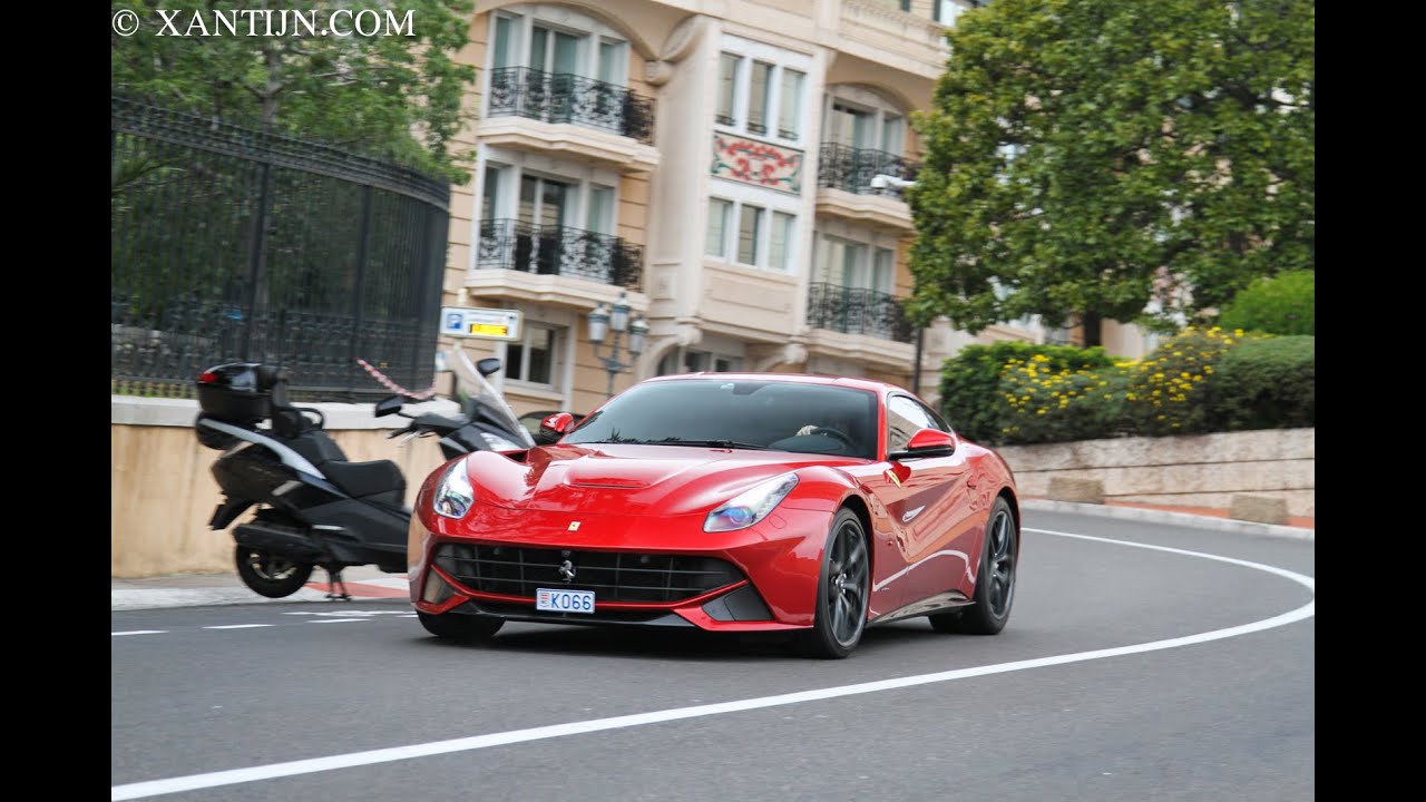 Ferrari's in Monaco january 2015 - YouTube