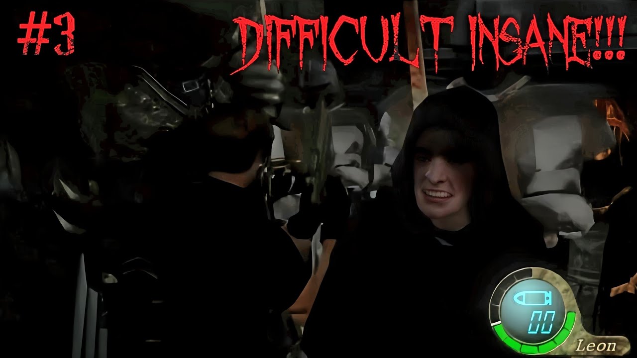 Resident Evil 4 Mod Desafio Ultra Hard Difficult Insane (Hd Project + Ray-Tracing) NG Pro #3 ...