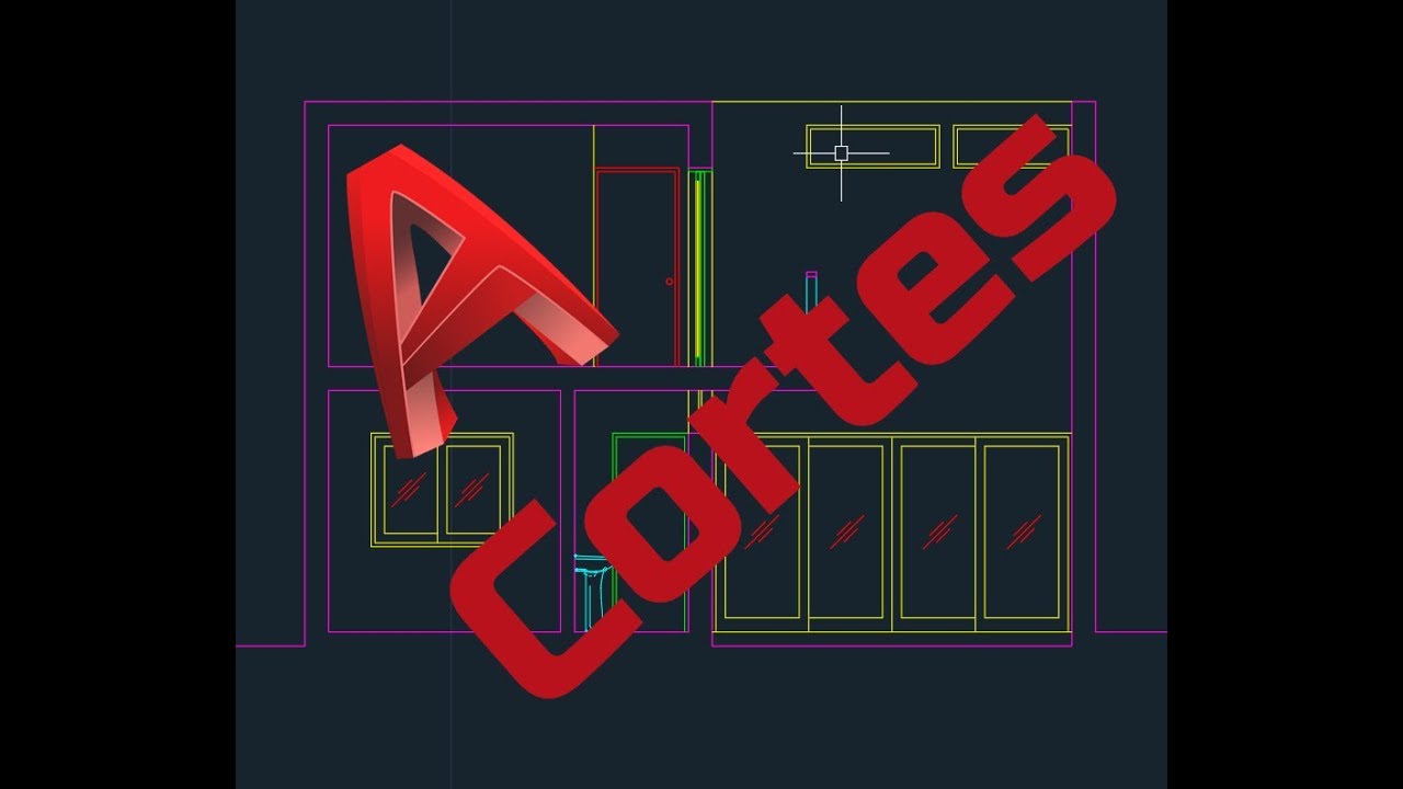 Como hacer cortes RÁPIDOS en AutoCAD - YouTube
