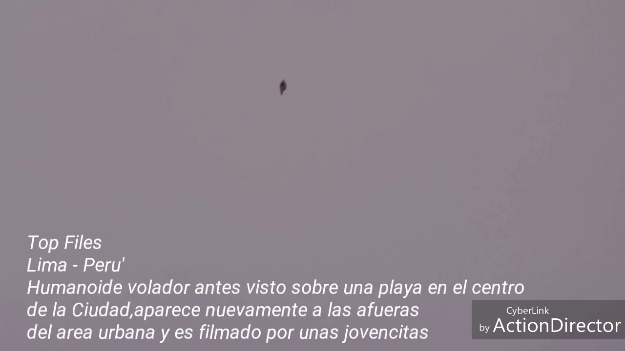 Humanoide Volador reaparece en Lima - Perú - YouTube