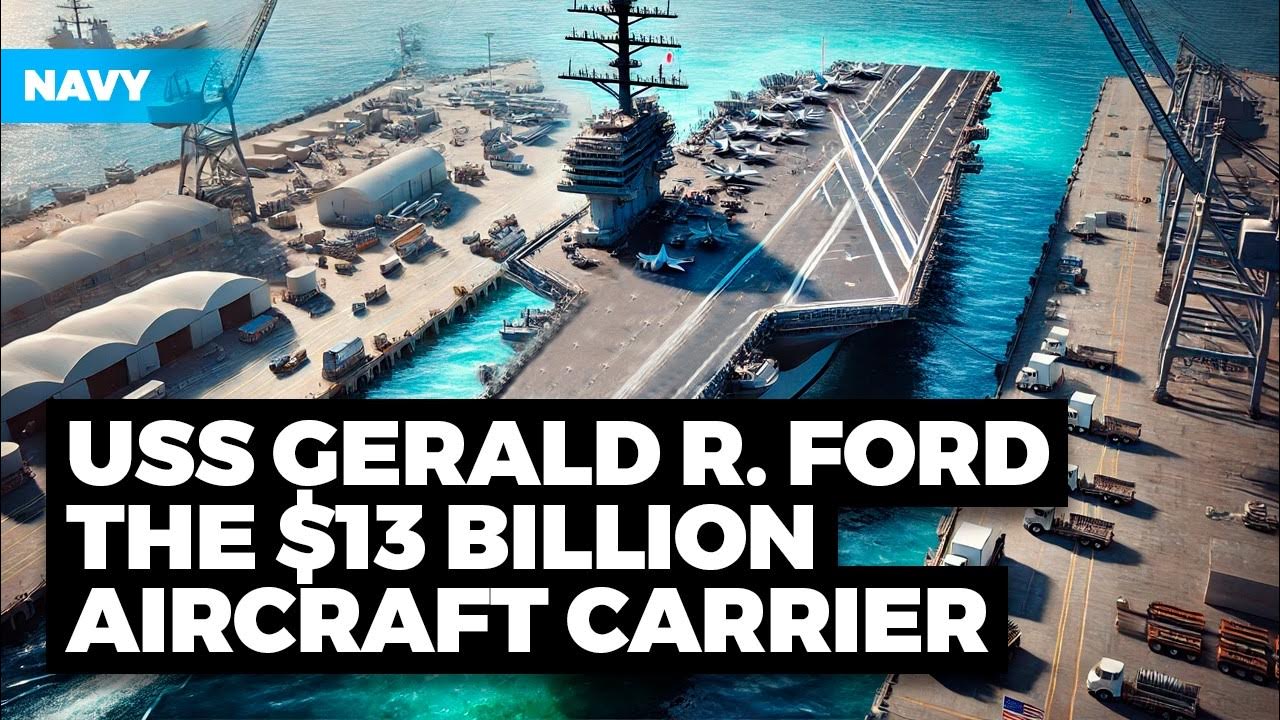 Onboard the USS Gerald R. Ford: The $13 Billion Aircraft Carrier of the U.S. Navy - YouTube