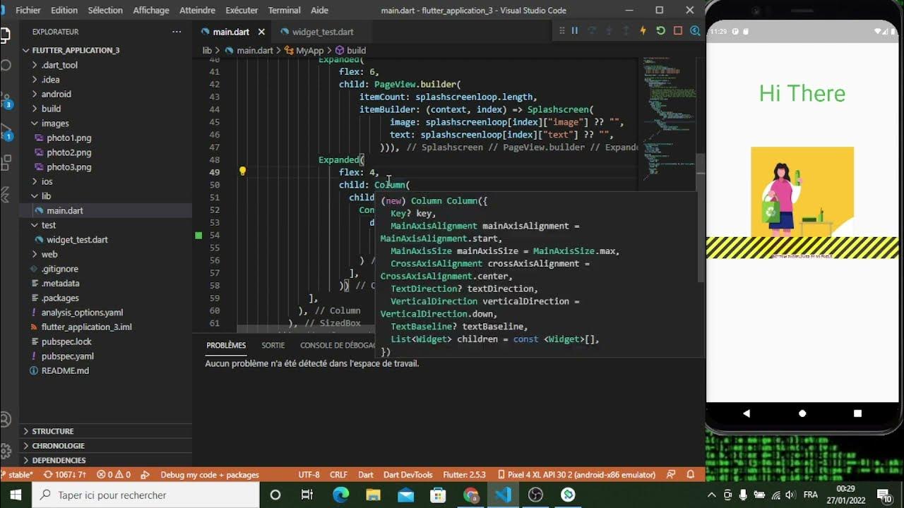 Flutter - Onboarding Screen UI | Introduction Screen - Speed Code [2022] - YouTube