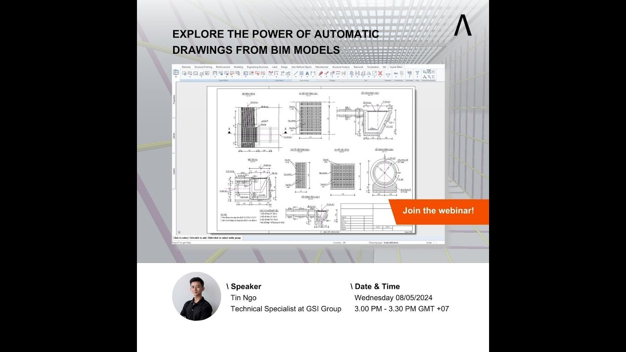 Webinar: Automatic Drawings from BIM Models According to Vietnamese ...