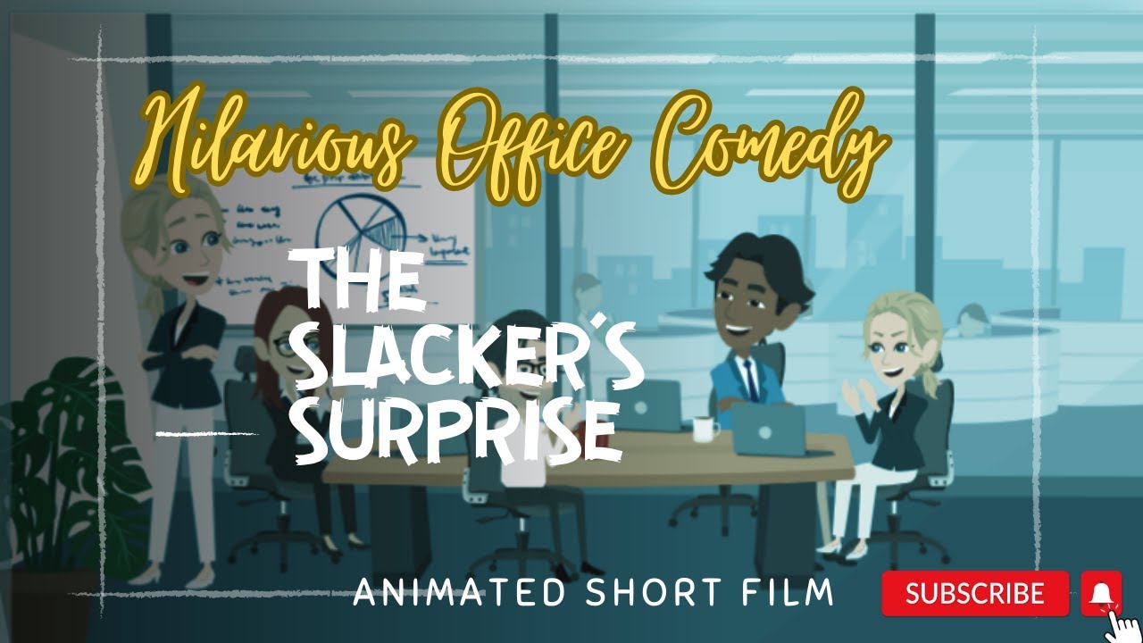 Hilarious Office Comedy: The Slacker's Surprise | Animated Short Film ...