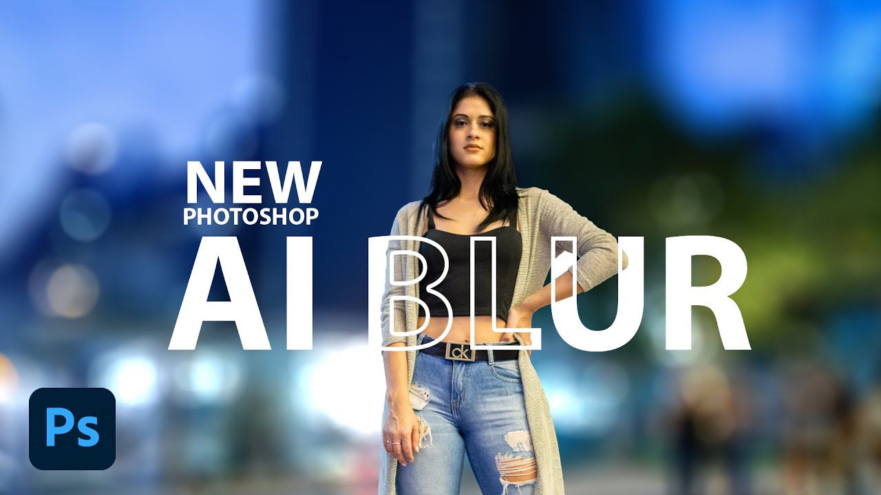Photoshop Tutorial: How to Use AI for a Better Blurred Background - YouTube