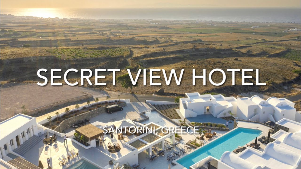 Secret View Hotel, Satorini, Greece - YouTube
