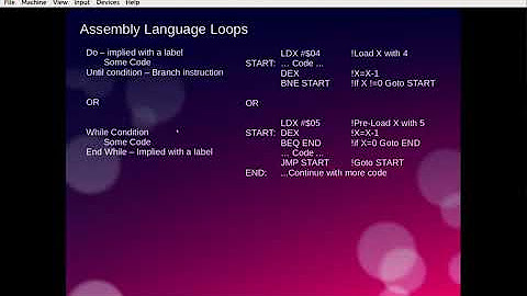 6502 Emulator written in C on Linux - YouTube