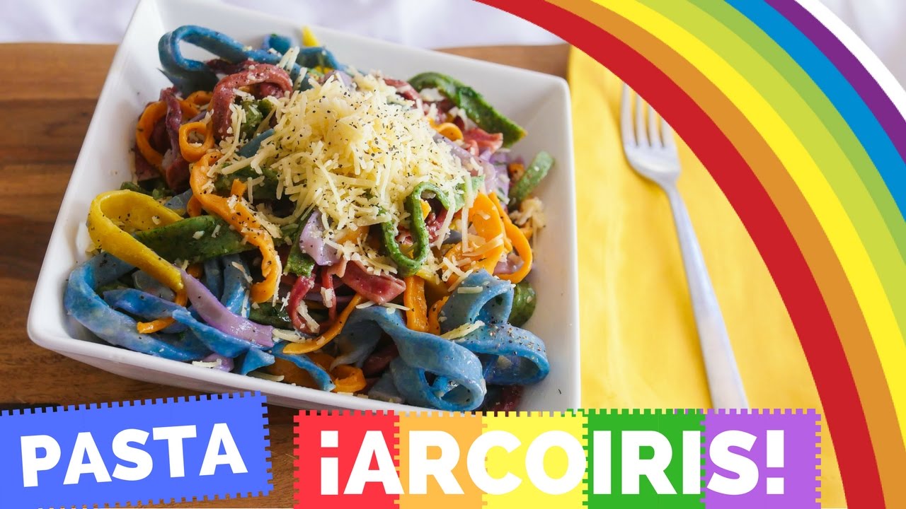 ¡PASTA DE COLORES RÍQUISIMA! - La Cooquette - YouTube