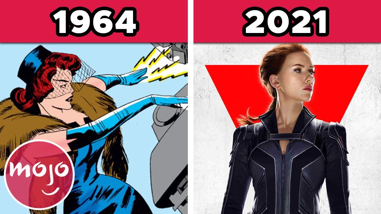 The Evolution of Black Widow - YouTube