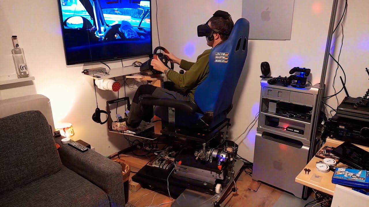 Motion Simulator 3dof Tractionloss SimTools now working HD, 160W DC ...