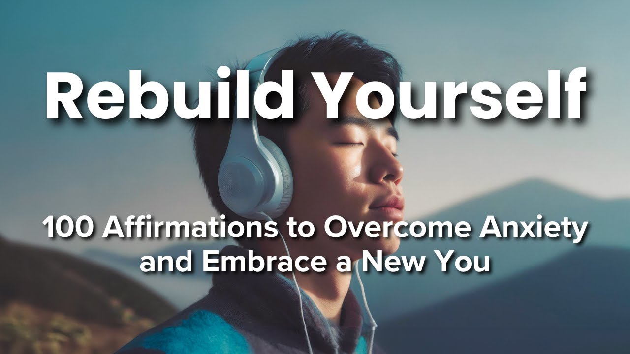 Rebuild Yourself: 100 Affirmations to Overcome Anxiety and Embrace a ...