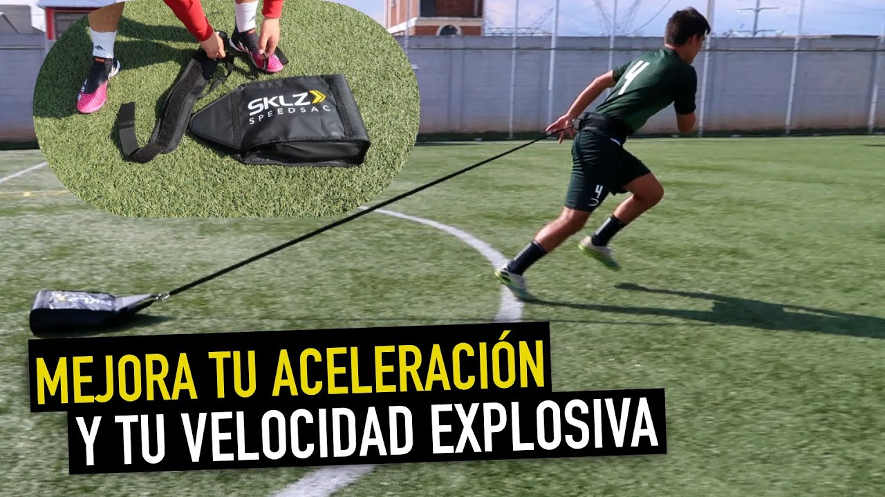 MEJORA TU ACELERACIÓN Y TU VELOCIDAD EXPLOSIVA | SKLZ SpeedSac - YouTube