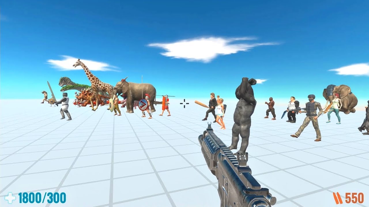 First Person Racing and Battle! Animal Revolt Battle Simulator (ARBS ...
